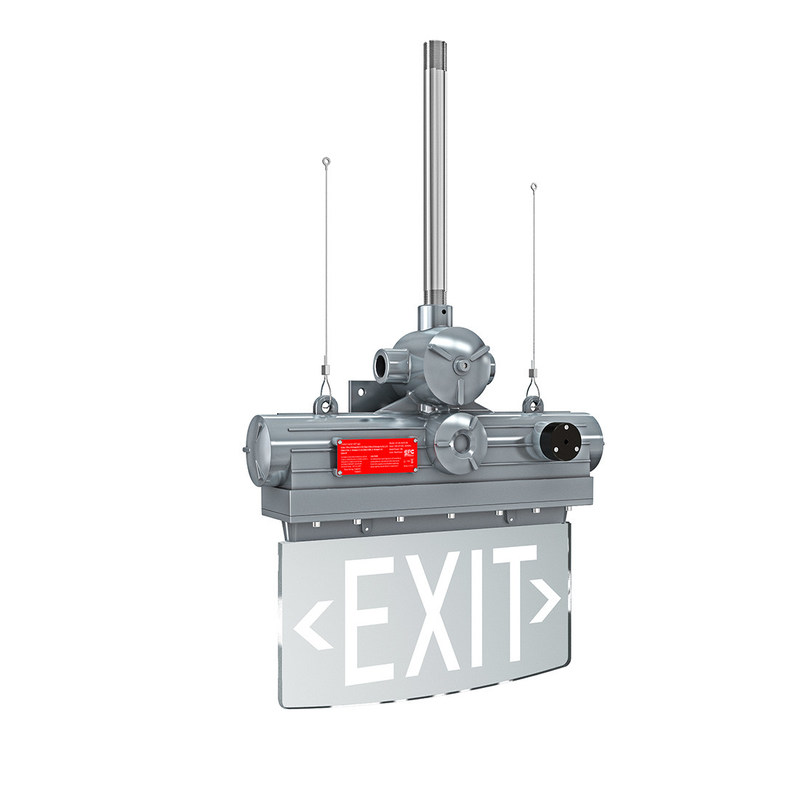 3w Class I Division 1 LED Exit Emergency Light For Oil Gas Industry And ...